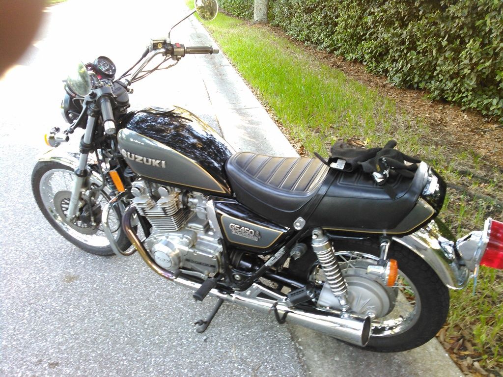 1983 Suzuki GS450A (GS450G) Suzukimatic in Florida - C90Club.co.uk